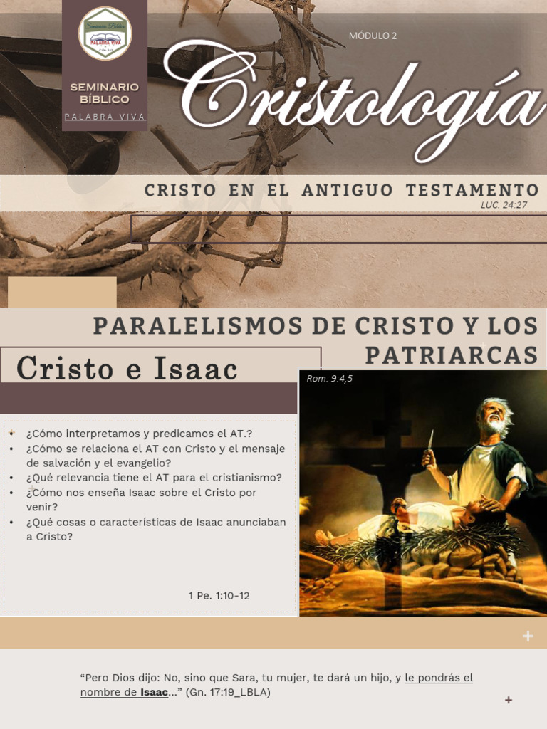Tema 2_ Cristo e Isaac | PDF | Cristo (título) | Isaac