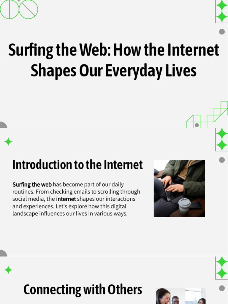How Internet Shapes Daily Life | PDF | Internet | Social Media
