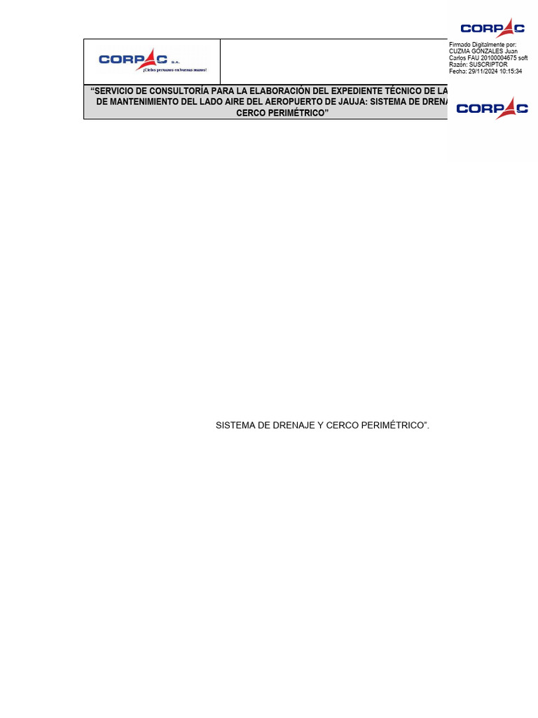 TDR 2024 - Jauja - Servicio de Consultoría | PDF | Presupuesto | Evaluación de impacto ambiental