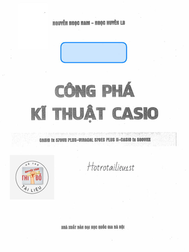 (HTTL) Cong Pha Ky Thuat Casio Ngoc Huyen LB | PDF