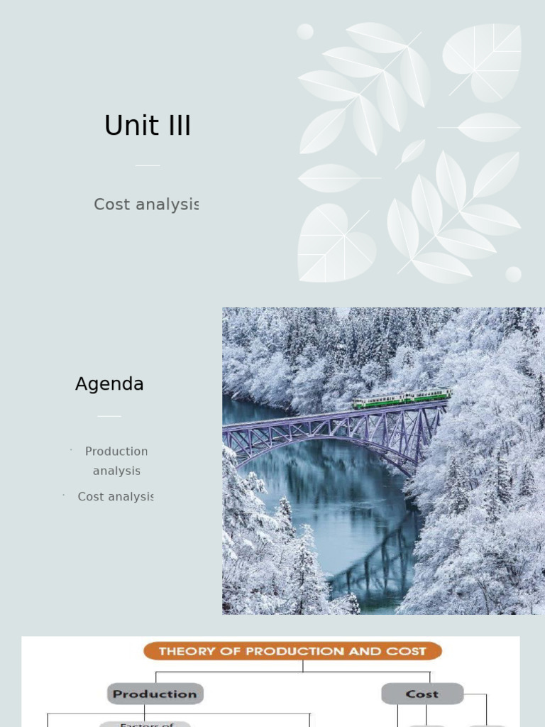 Cost Analysis | PDF | Average Cost | Marginal Cost