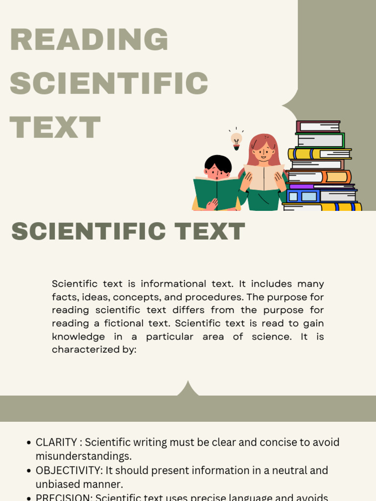 Reading Scientific Text | PDF | Argument | Science