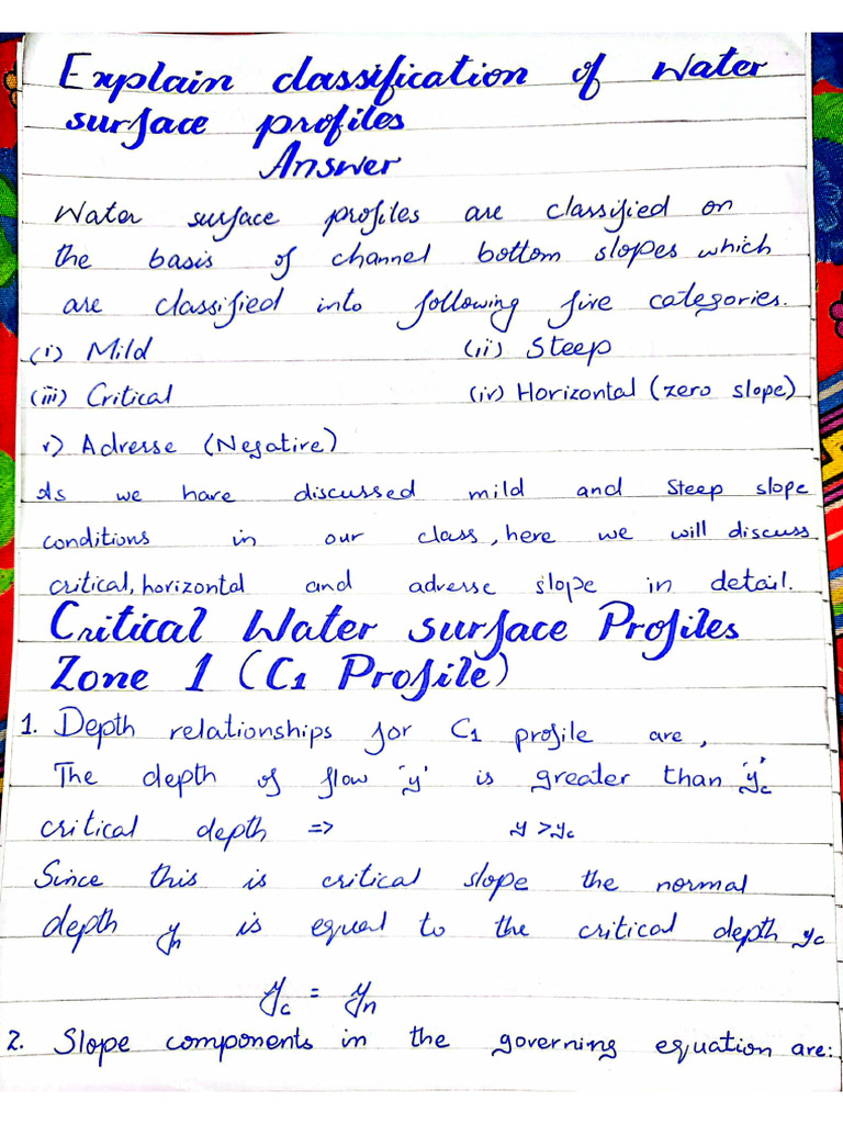 Hydraulic Engineering Assignment PDF | PDF