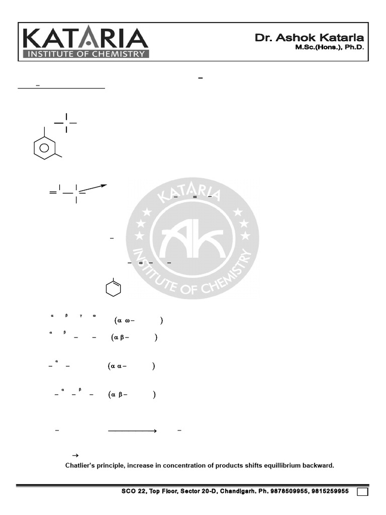 Organic Compounds Containing Halogens DPP - I | PDF | Methyl Group | Radical (Chemistry)