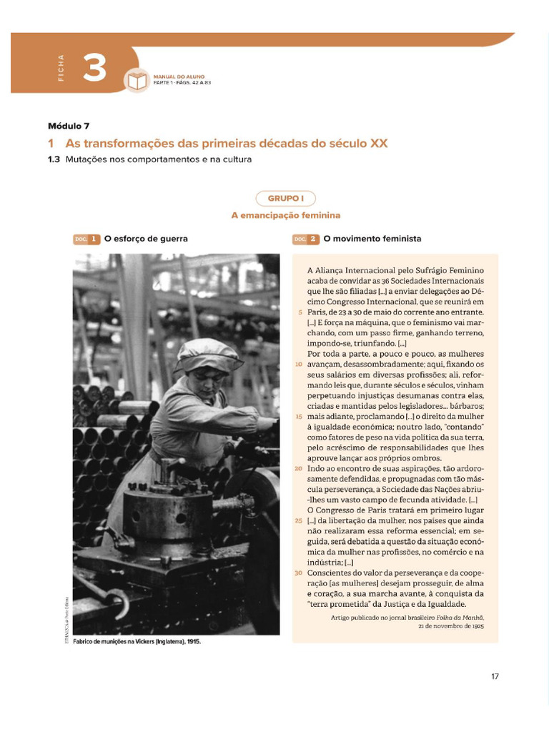 Ficha 3 | PDF