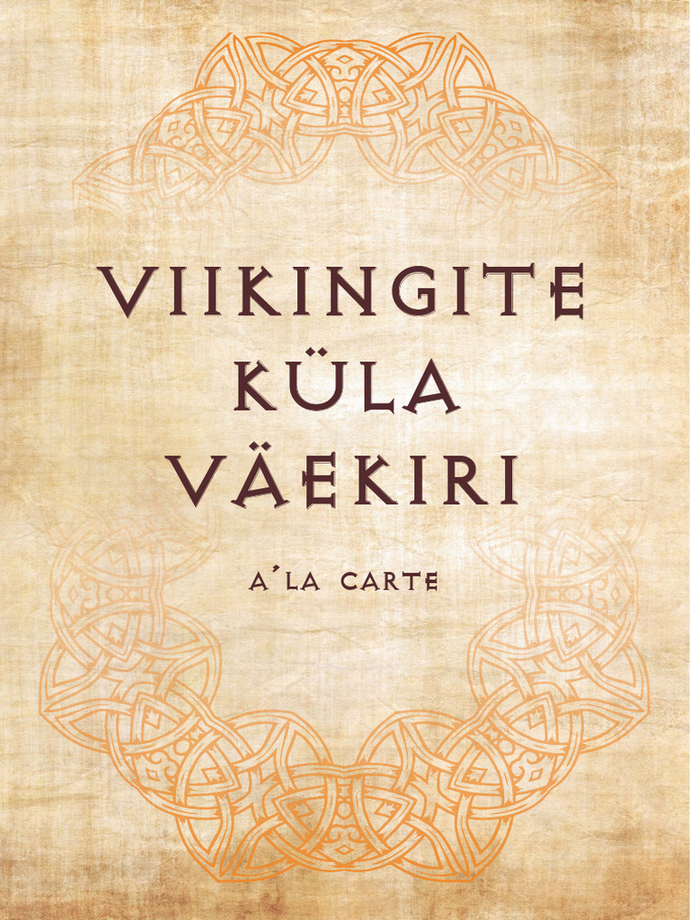 Menuu Est Veeb | PDF