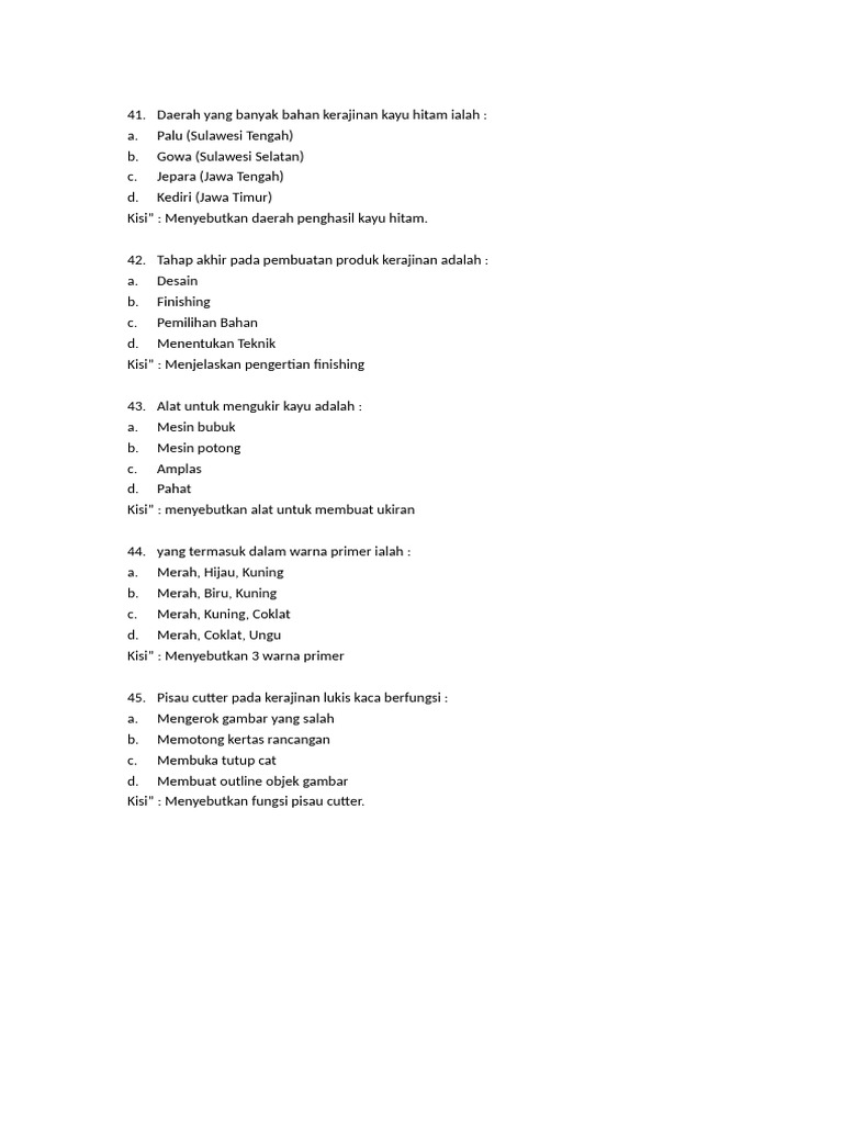 Lanjutan Soal SASP | PDF