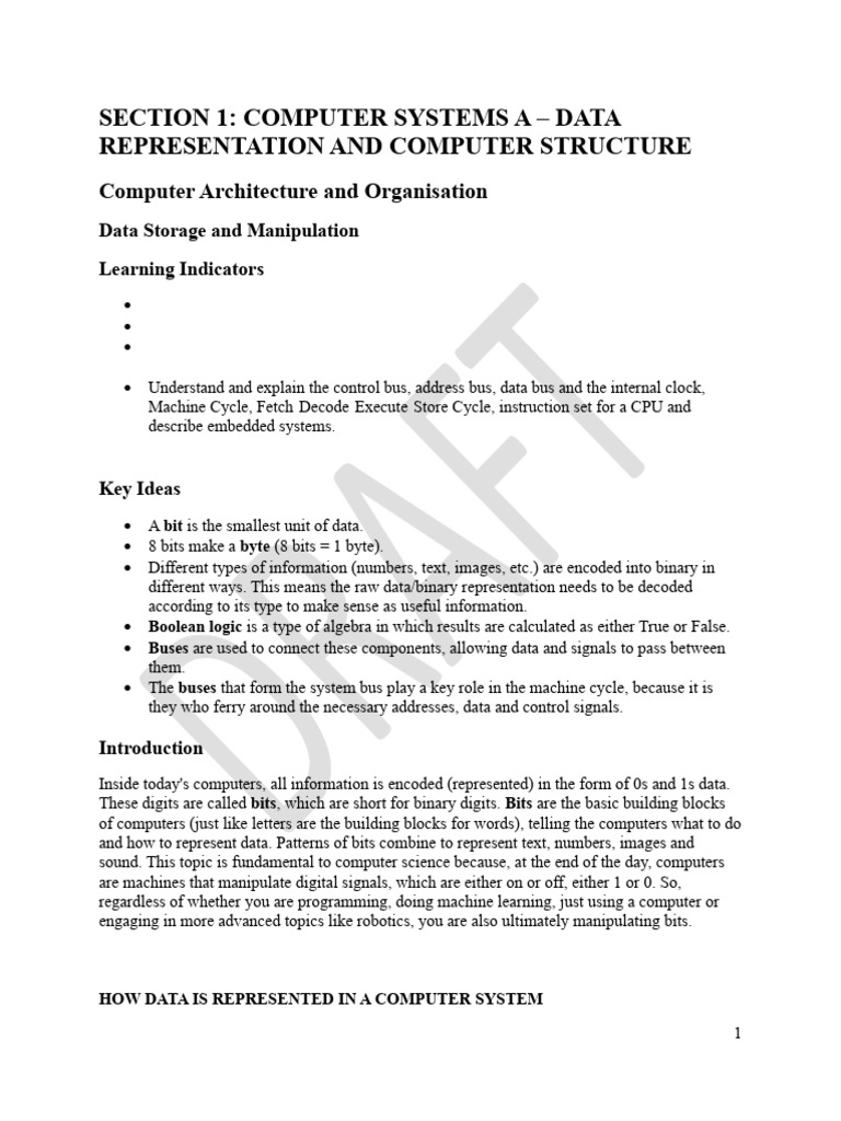 FINAL REVIEWED Computing - SECTION 1 (Wks 1-4) - EDITED | PDF ...