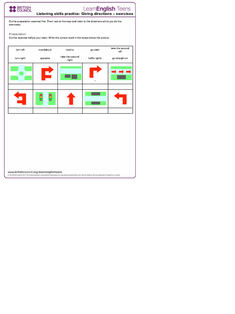 Giving Directions | PDF