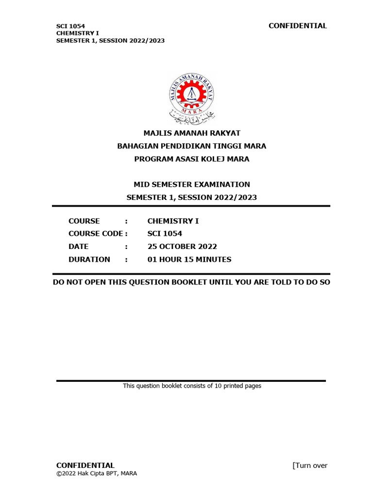 TRIAL UPS 1 | PDF | Emission Spectrum | Electron Configuration
