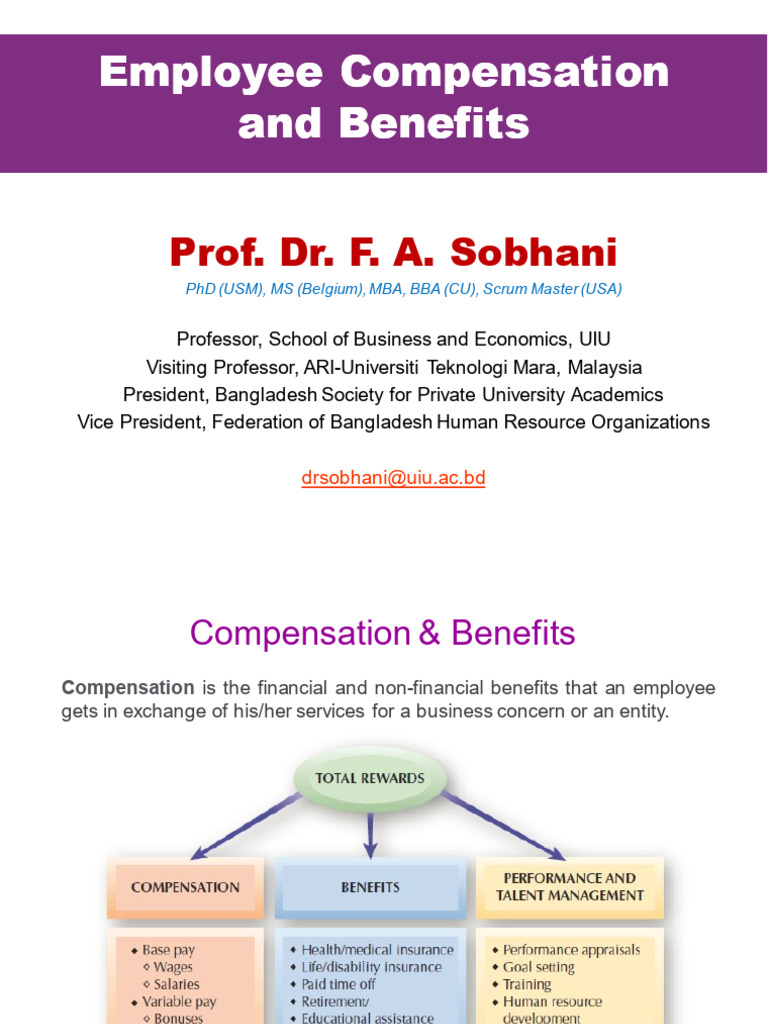 FAS - Compensation Benefits | PDF | Cost Of Living | Employment
