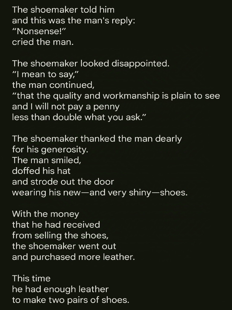 Shoemaker | PDF