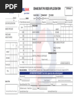 Icici DD Form | PDF | Cheque | Banking
