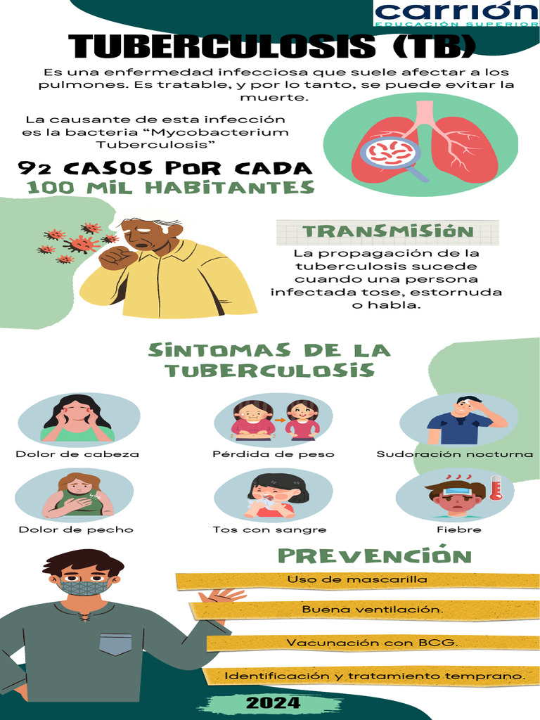 Infografía de La Tuberculosis | PDF