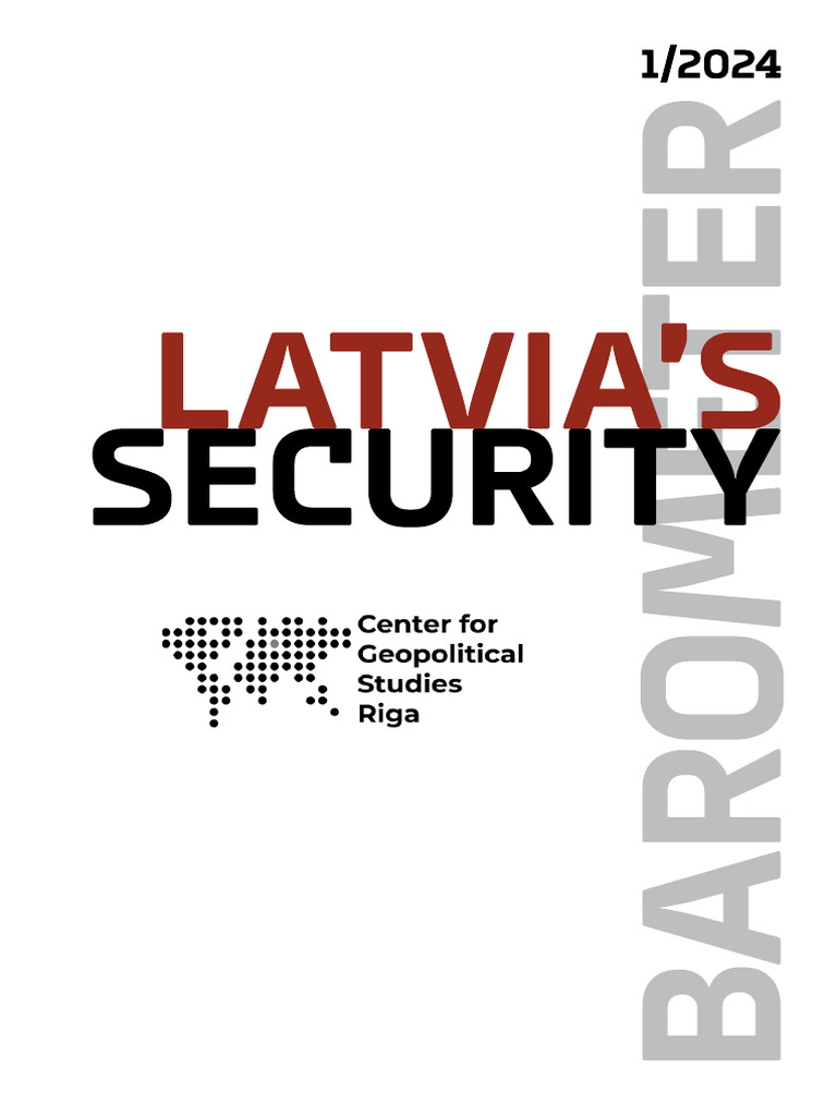 Latvia S Security Barometer 1 2024 Janua | PDF | Latvia | Ukraine