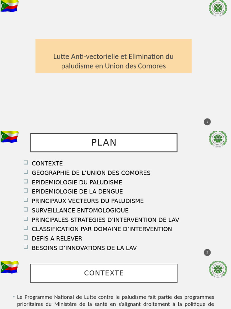 Communication Auda Nepad | PDF | Paludisme | Moustique