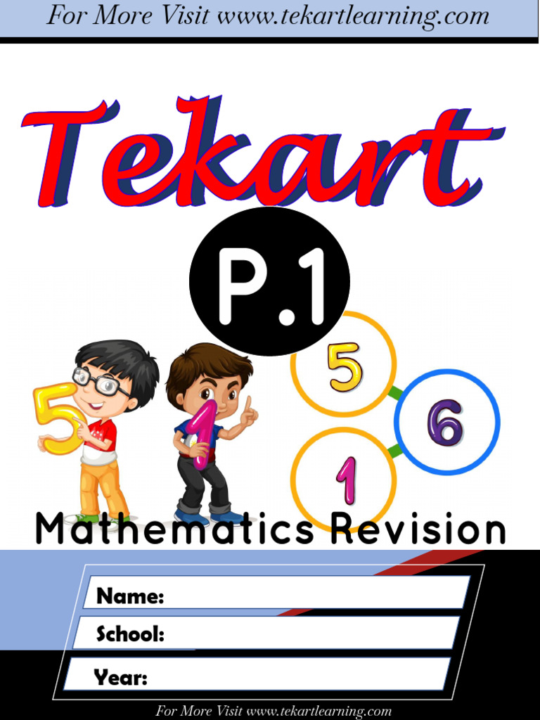 P.1 Maths Revision Booklet | PDF | Shape | Mathematics