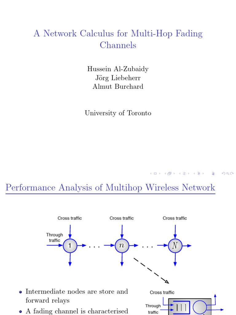 alzubaidy_network_calculus | PDF | Computer Science | Applied Mathematics