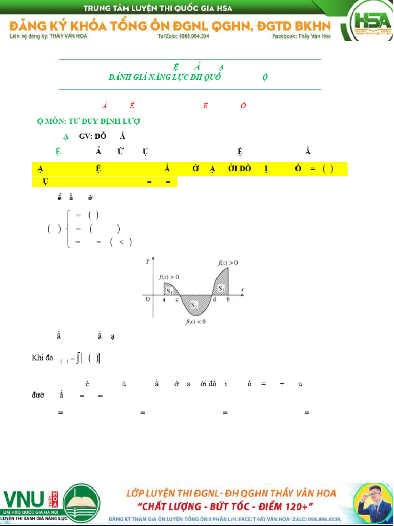 NG DNG TCH PHN Trong Bi Ton Din TCH | PDF