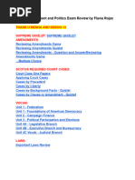 AP Government Required Documents & Cases | PDF | Fourteenth Amendment ...