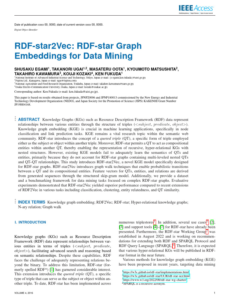 RDF-star2Vec_RDF-star_Graph_Embeddings_for_Data_Mi | PDF | Resource Description Framework ...