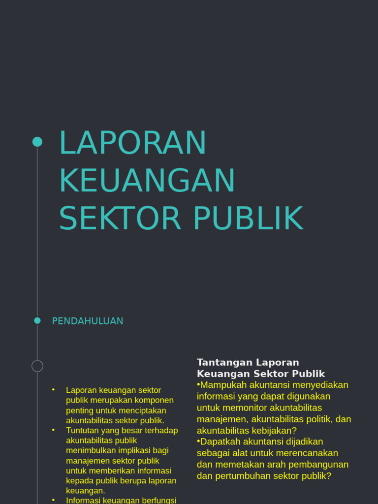 Pertemuan 4_laporan Keuangan Sektor Publik | PDF