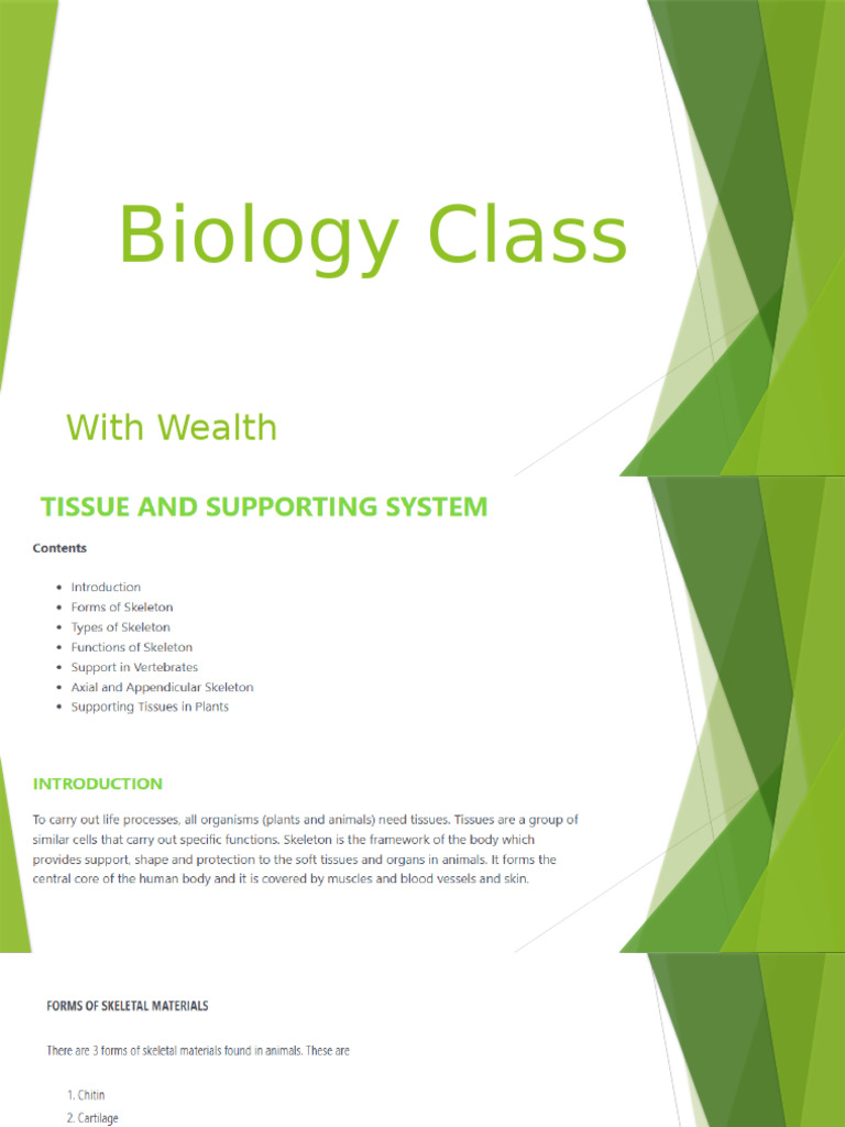 Biology Class | PDF