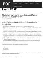 Revised Class 11 Economics Chapter 1 Notes | PDF