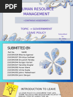 Employee Leave Audit Procedures | PDF | Employment | Sick Leave