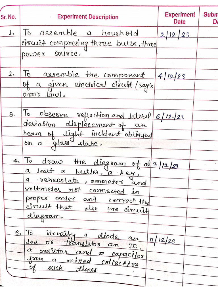 Physics Class 12th (Activity) | PDF