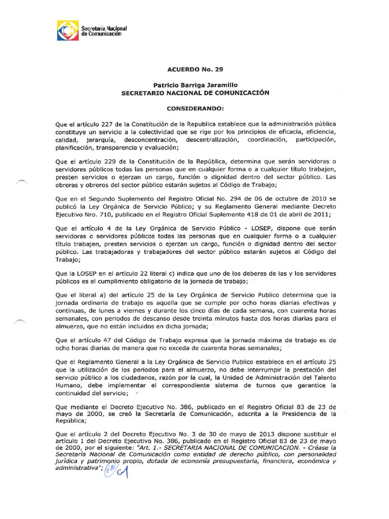 A3 Anexo Acuerdo 29 | PDF