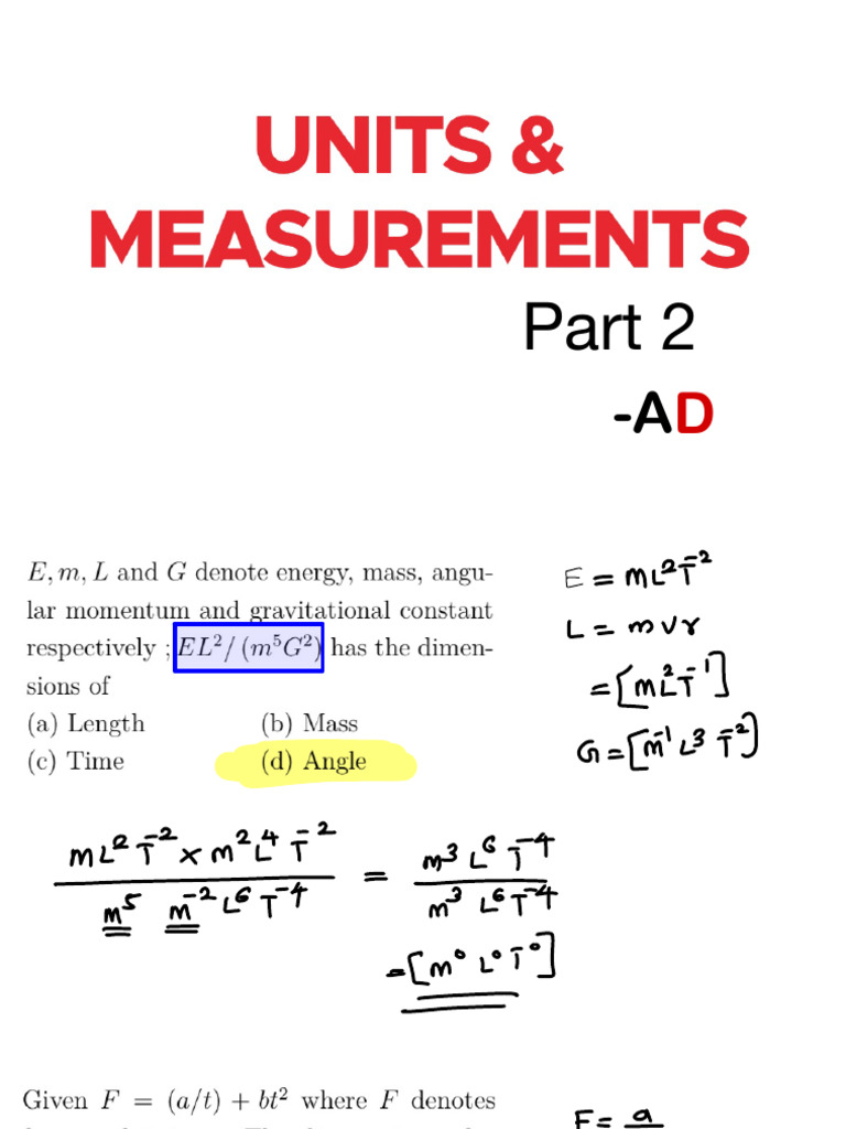 Physics Equations and Calculations Guide | PDF