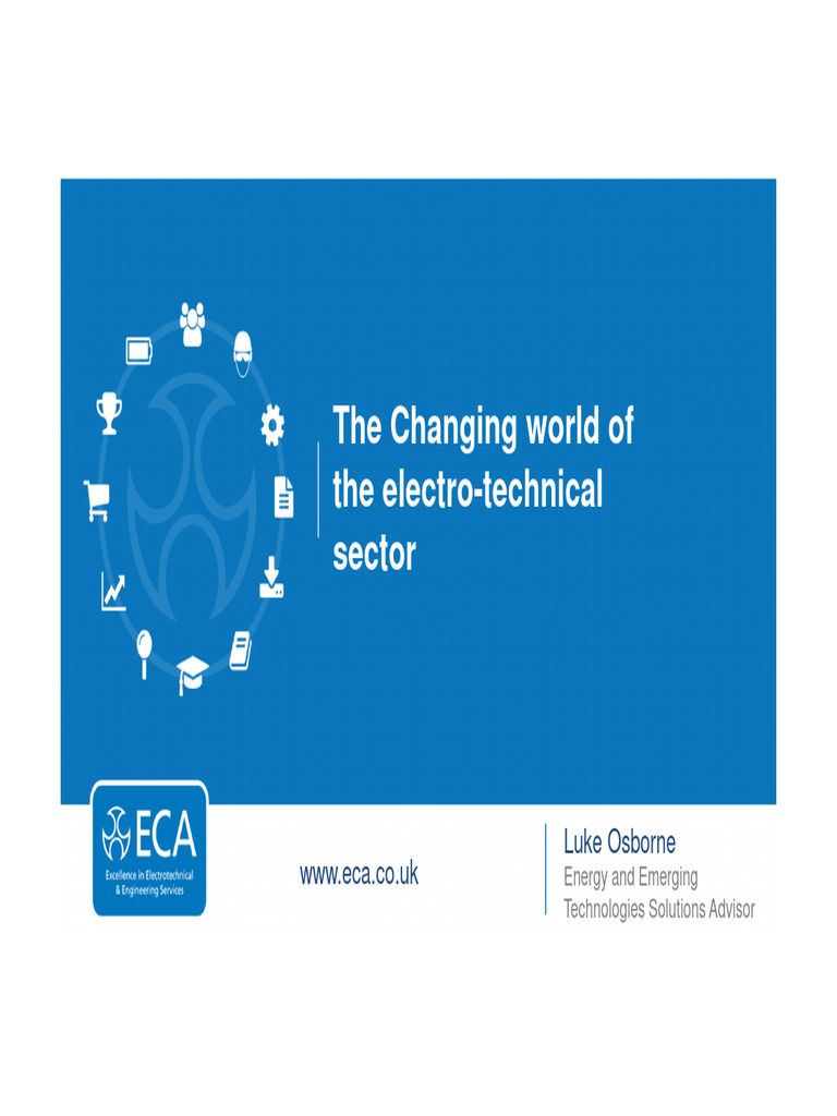 Cibse WM CPD Seminar Changing Electrical World | PDF | Solar Power ...