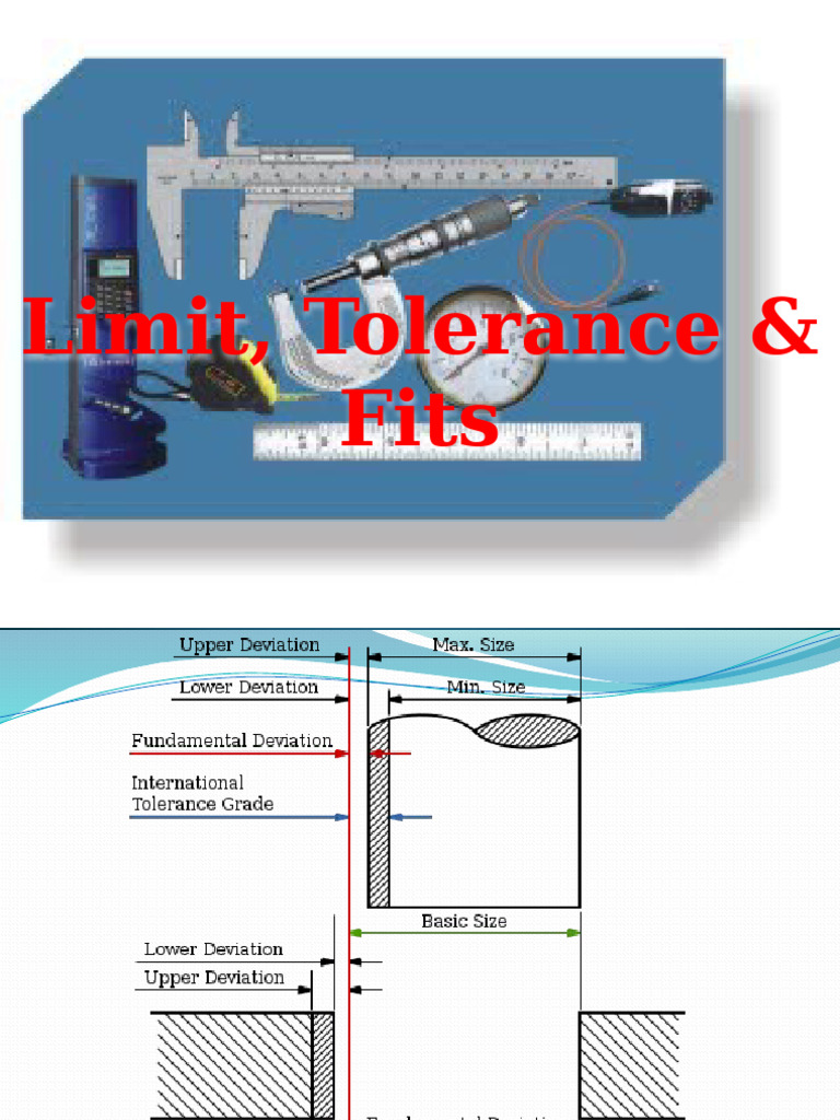 Ch-6-2 Limit, Tolerance Fits | PDF | Engineering Tolerance | Mechanical ...