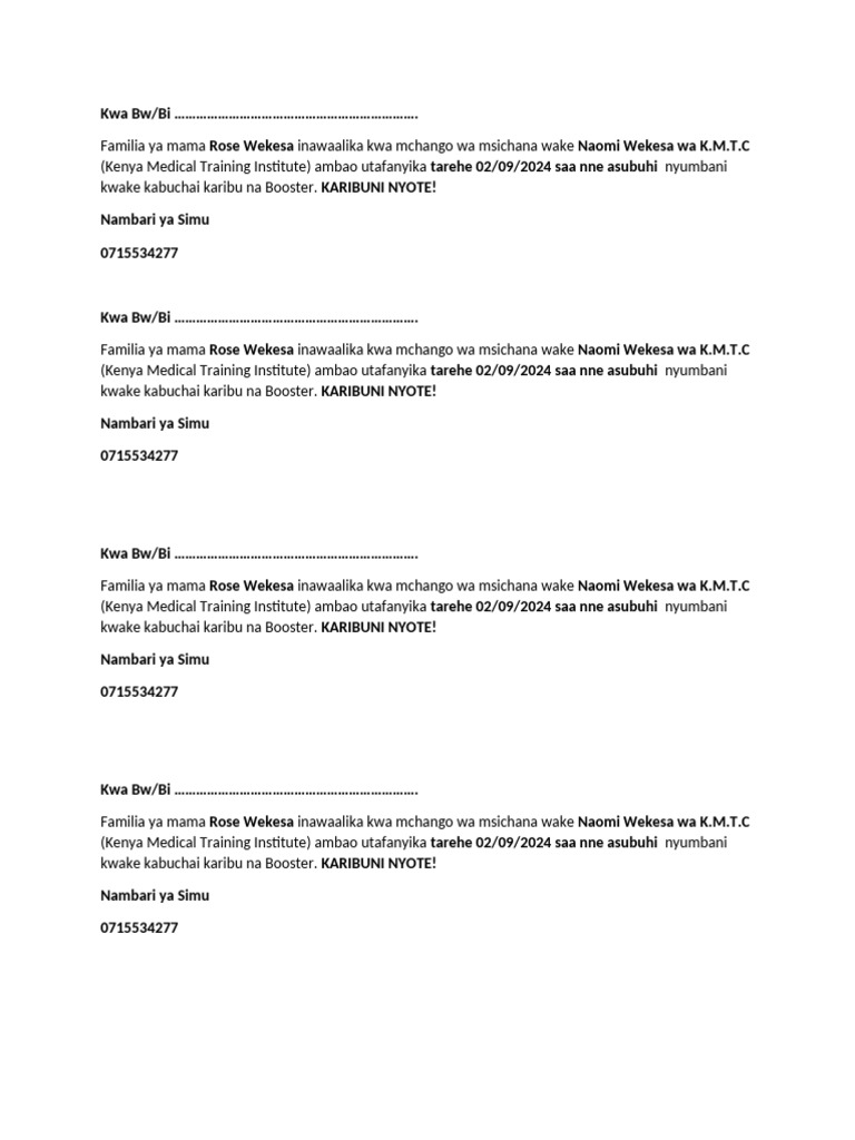 Fund Raise Letter | PDF