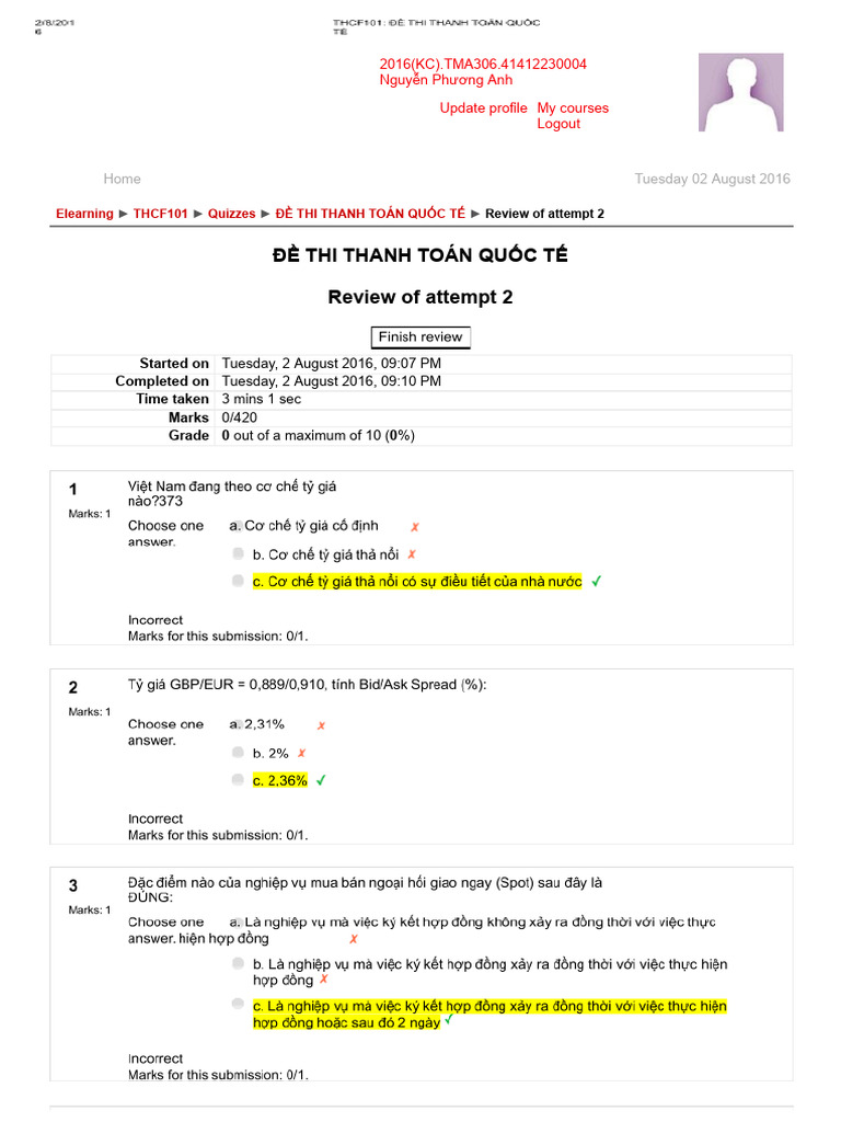 TTQT 400 Câu (Có S A CH A) | PDF