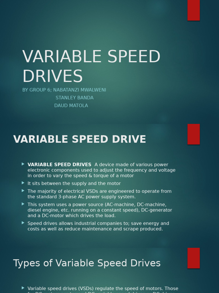 Power Electronics Group 6 PowerPoint | PDF | Rectifier | Electric Motor
