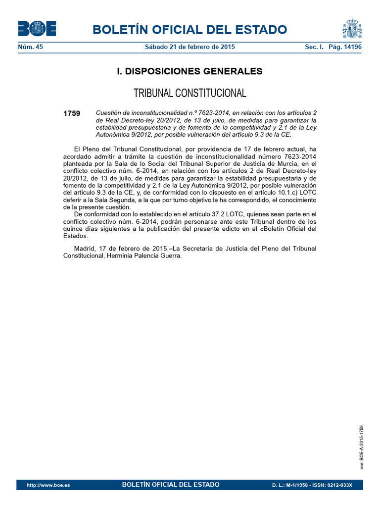 BOE-A-2015-1759 | PDF