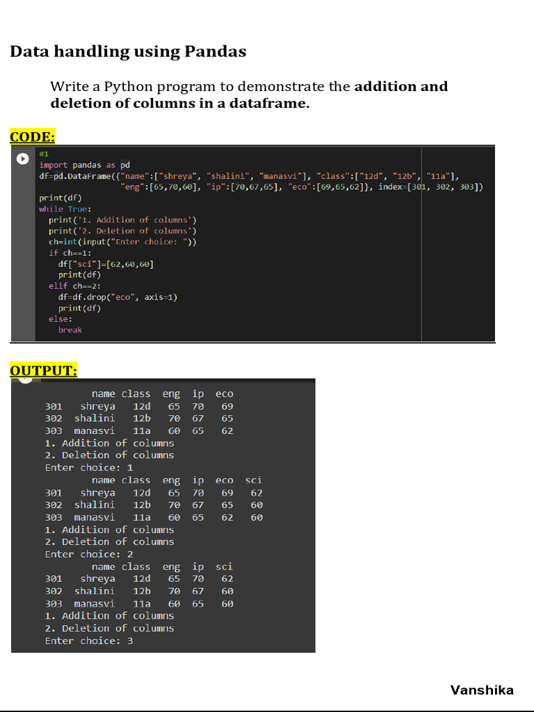 IP PRACTICAL FILE CLASS XII (2024-25) | PDF | Software Engineering | Computer Programming
