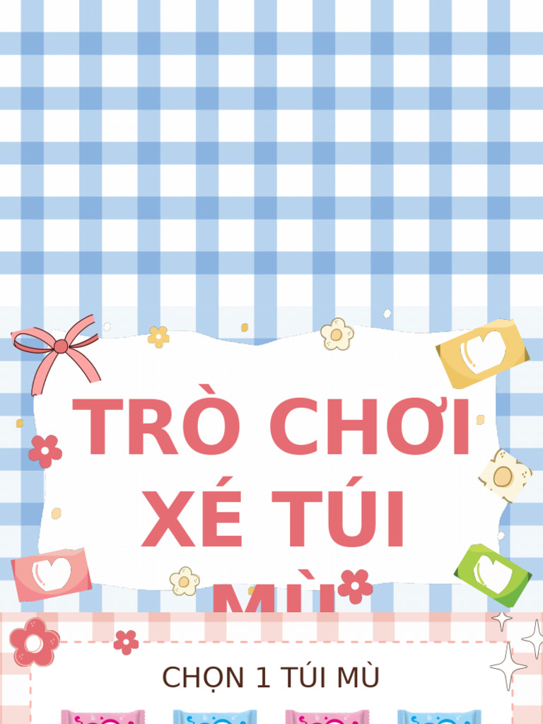 Game Xe tui mu PPT | PDF