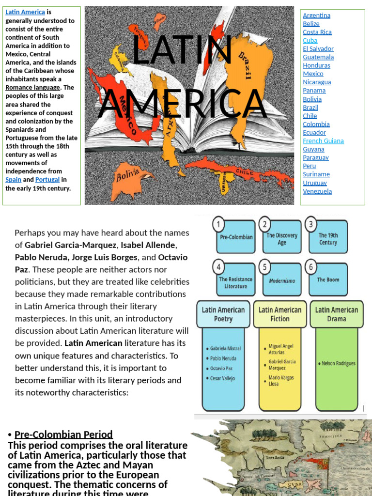 LATIN AMERICA Withouttrailer | PDF | Latin American Literature | Latin ...