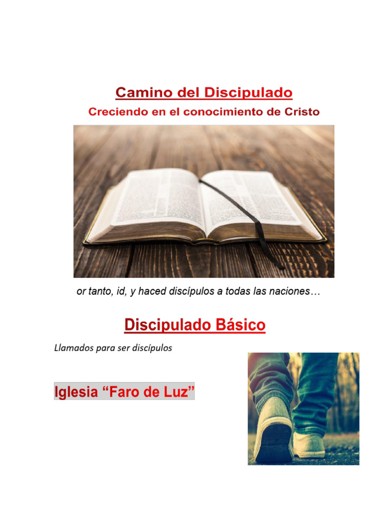 Discipulado # 2 | PDF | Biblia | Profeta