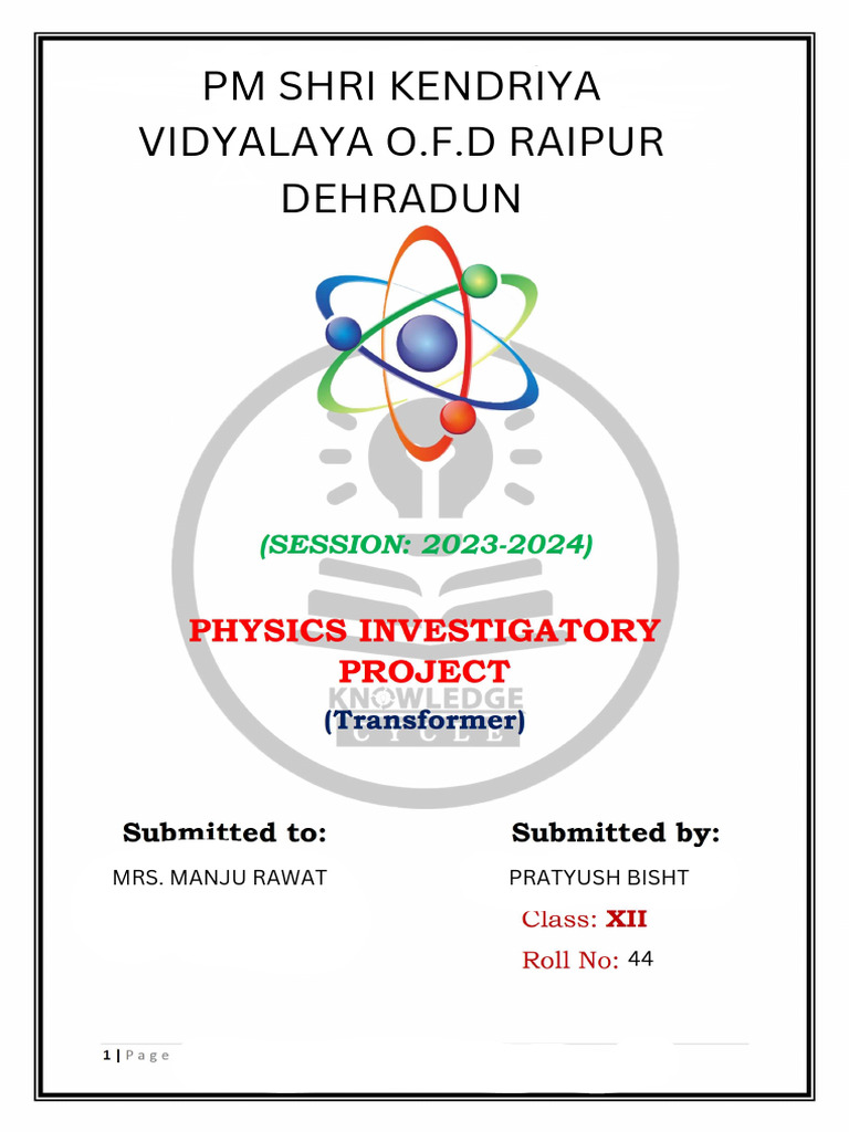 Transformer Project PDF (P) PDF | PDF