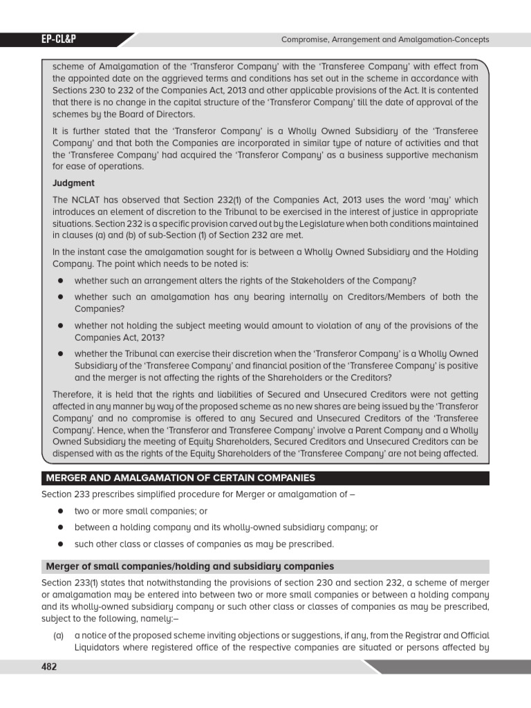 Book - Company Law & Practices-522 | PDF | Subsidiary | Mergers And Acquisitions