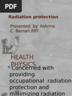 Principles of Radiation Protection | PDF
