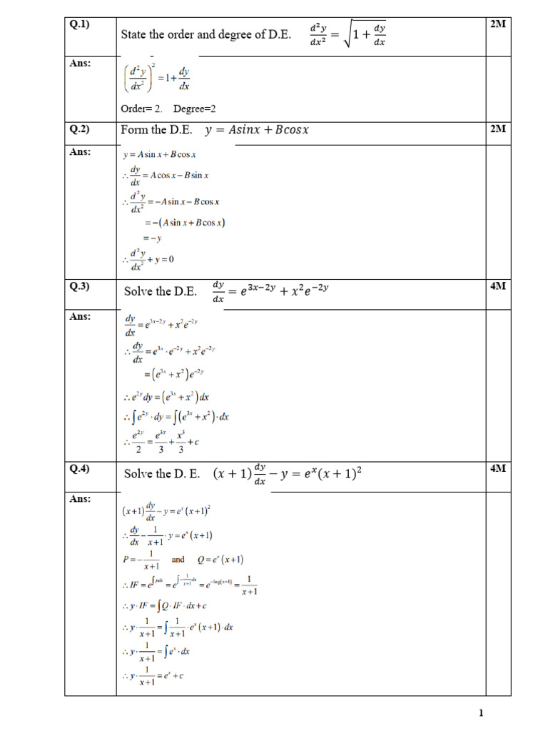 Ams Q.B. CT 2 | PDF | Mathematics | Algorithms