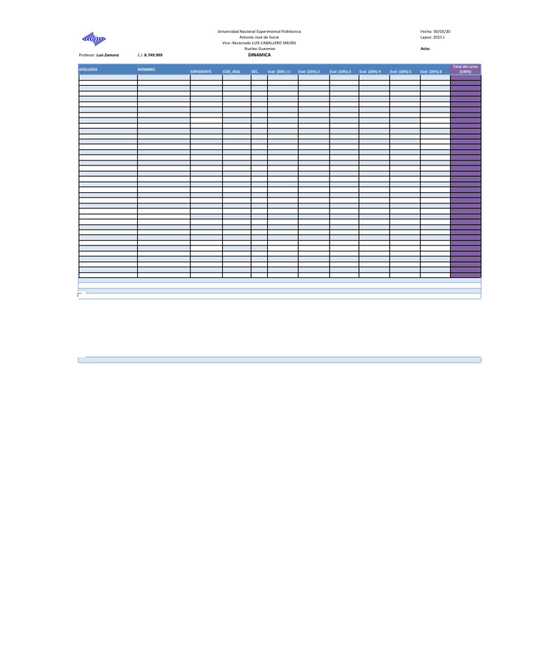 Dinamica - Ime43 2024-2-1 | PDF