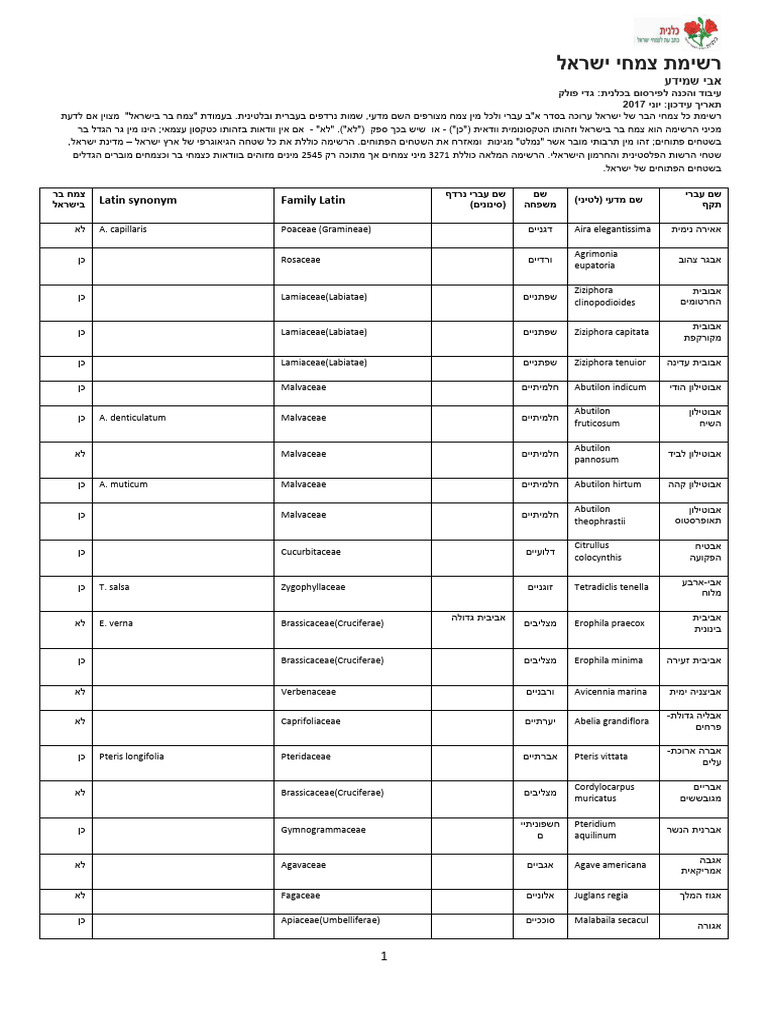 henrew-names-table-new | PDF
