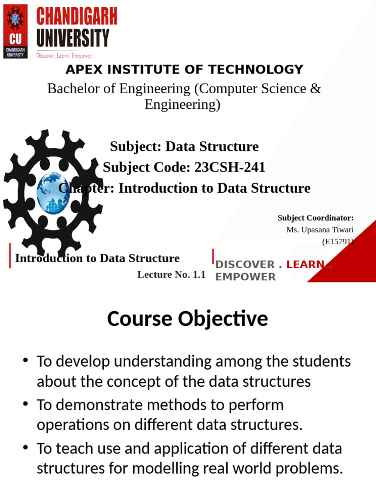 Unit 1.1 Introduction (1) | PDF | Data Type | Queue (Abstract Data Type)