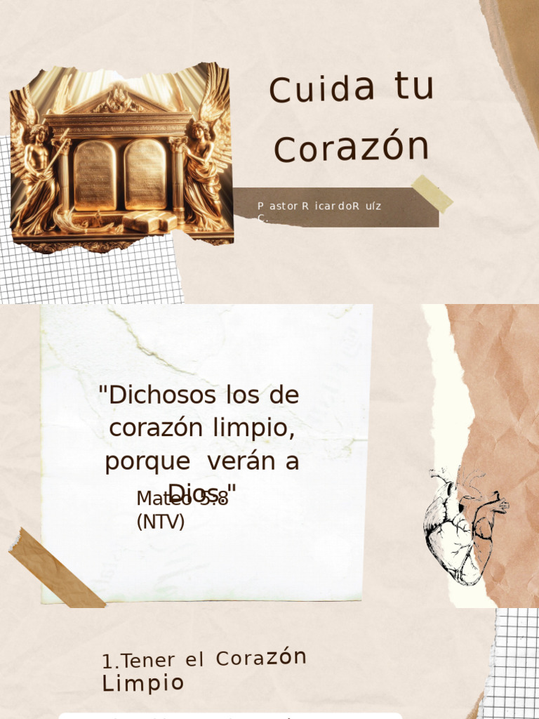 Cuida tu Corazón con Dios | PDF
